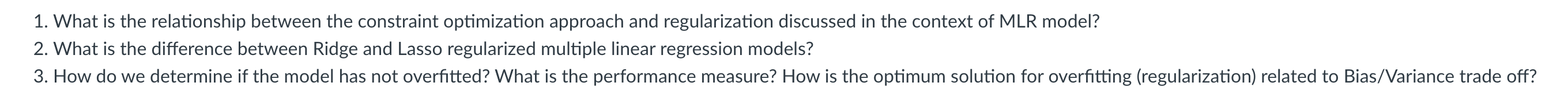 Solved 1. What is the relationship between the constraint | Chegg.com
