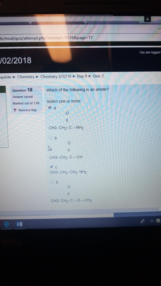 Solved le/mod/quiz/attempt.php ?attempt 93 18&page=17 You | Chegg.com