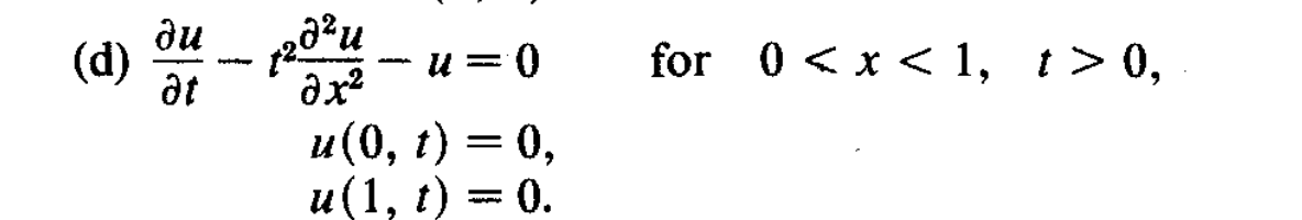 Solved 1 Reduce To Two Ordinary Differential Equations One
