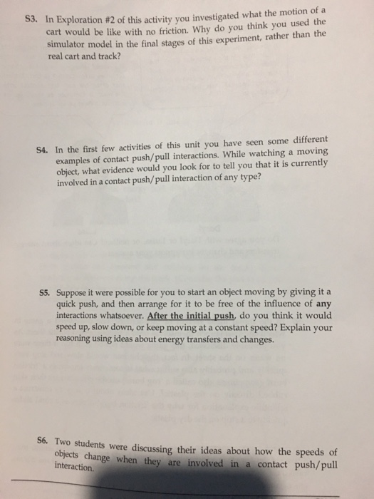 Solved S3. In Exploration #2 of this activity you | Chegg.com