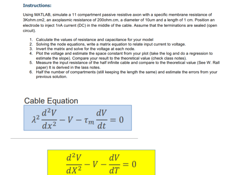 Instructions: Using MATLAB, simulate a 11 compartment | Chegg.com