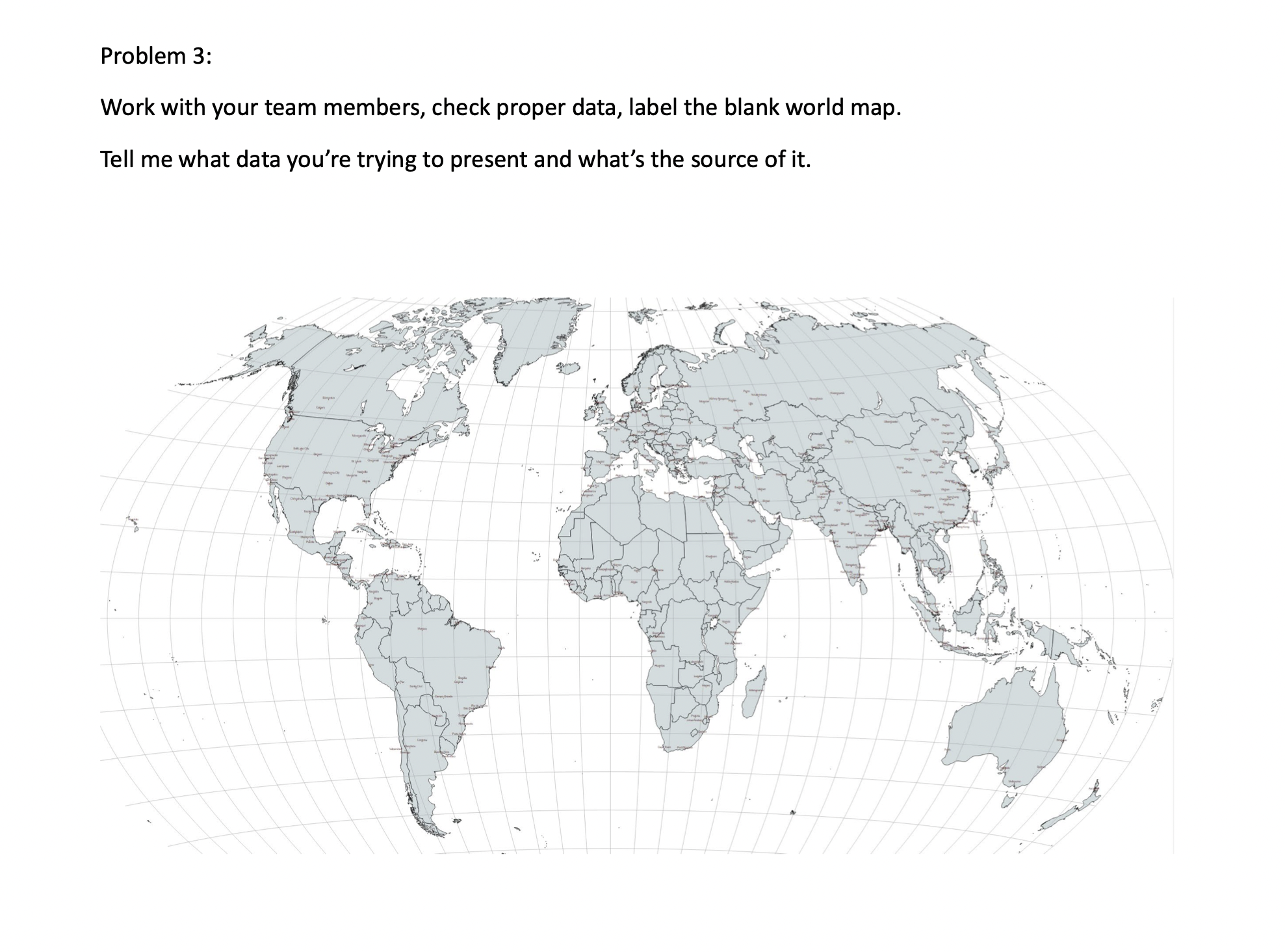 Problem 3: Work with your team members, check proper | Chegg.com