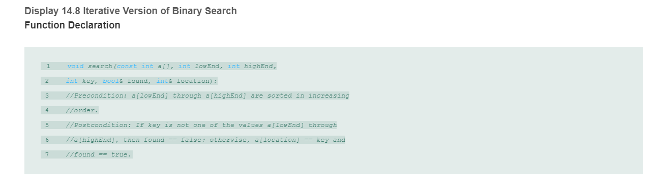Solved 2. Write a template version of the iterative binary | Chegg.com