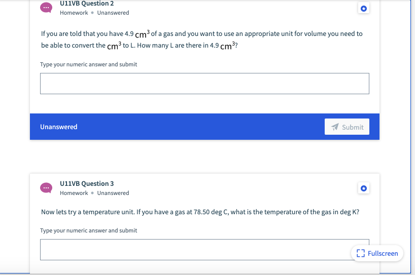 Solved U11VB Question 1 Homework. Unanswered Identify the | Chegg.com