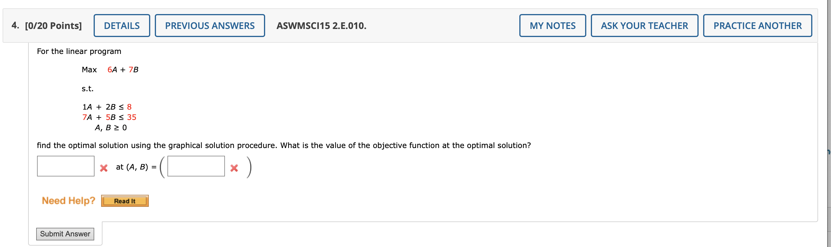 Solved Question 4 - WebAssign expects the answers to be in | Chegg.com
