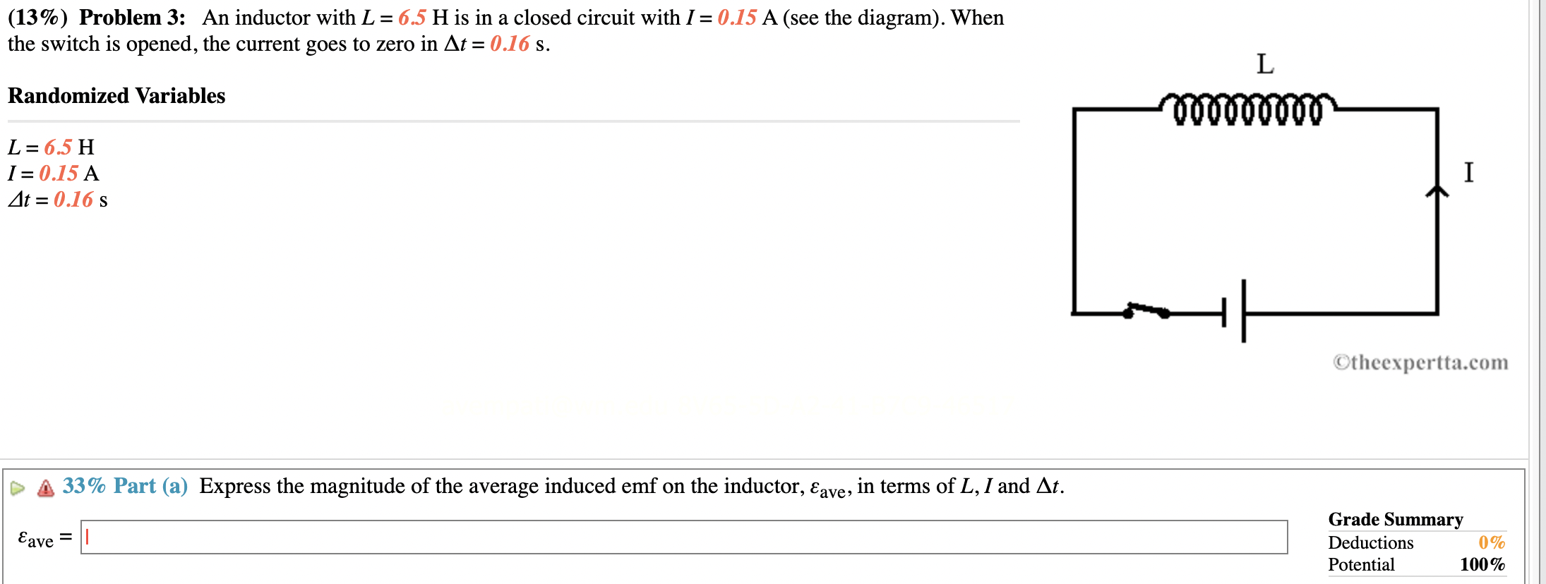 Solved (13\%) Problem 1: Two coils are placed close together | Chegg.com