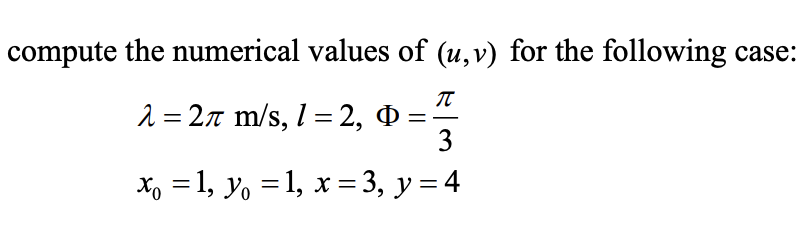 Solved The following example is about aerodynamics. I also | Chegg.com