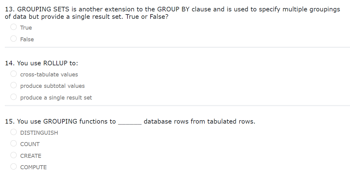 Solved 1 To Control The Order Of Rows Returned Using Set 
