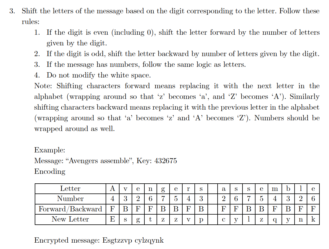 Solved Key: 432675 1. Remove all the punctuation characters | Chegg.com