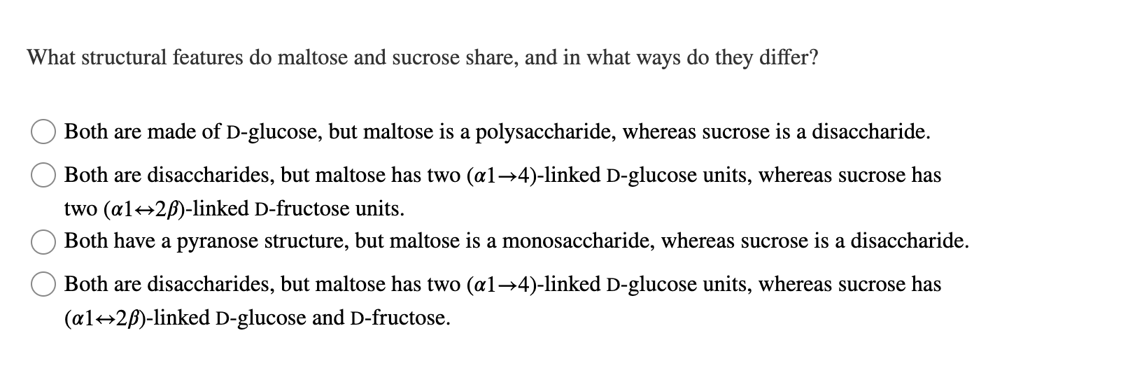 Solved Question 7 of 15 What structural features do | Chegg.com