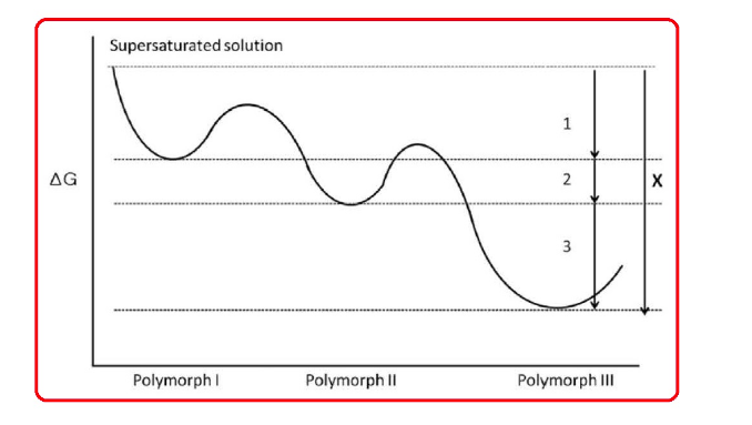 Solved The energy state behaviour of different polymorphs | Chegg.com
