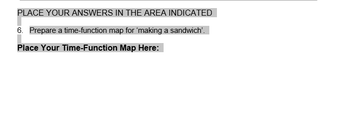 Solved PLACE YOUR ANSWERS IN THE AREA INDICATED 6. Prepare a | Chegg.com