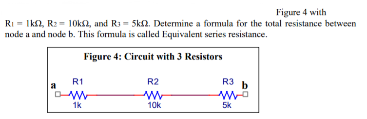 Solved Determine a formula for the total resistance between | Chegg.com