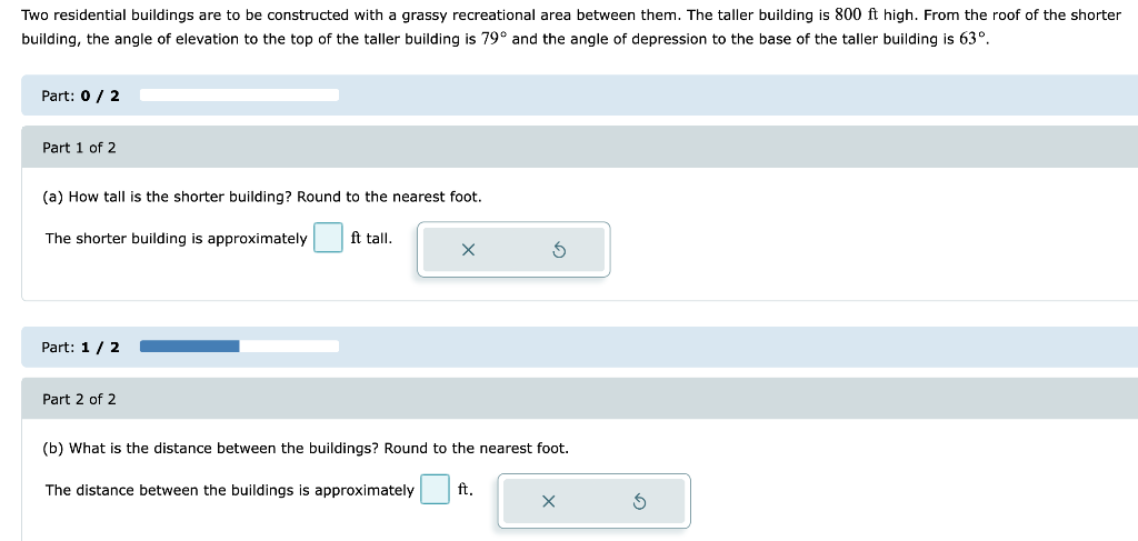 Solved Two residential buildings are to be constructed with | Chegg.com