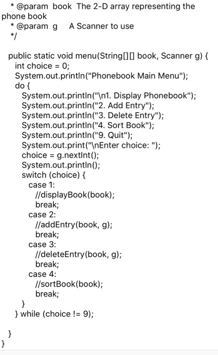Solved First part is the instructions and the second part is | Chegg.com
