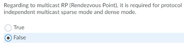 Solved Regarding to multicast RP (Rendezvous Point), it is | Chegg.com