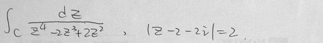 Solved ∫cz4−2z3+2z2dz,∣z−2−2i∣=2 | Chegg.com