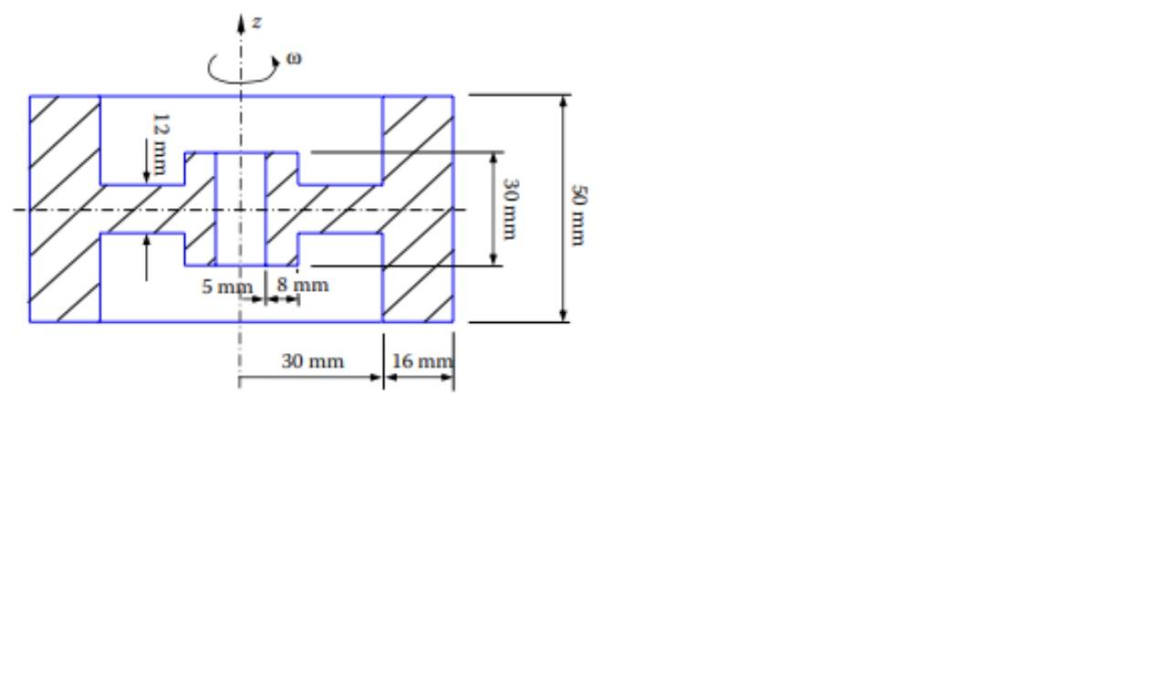 Solved For the axisymmetric part sketched below, assume that | Chegg.com