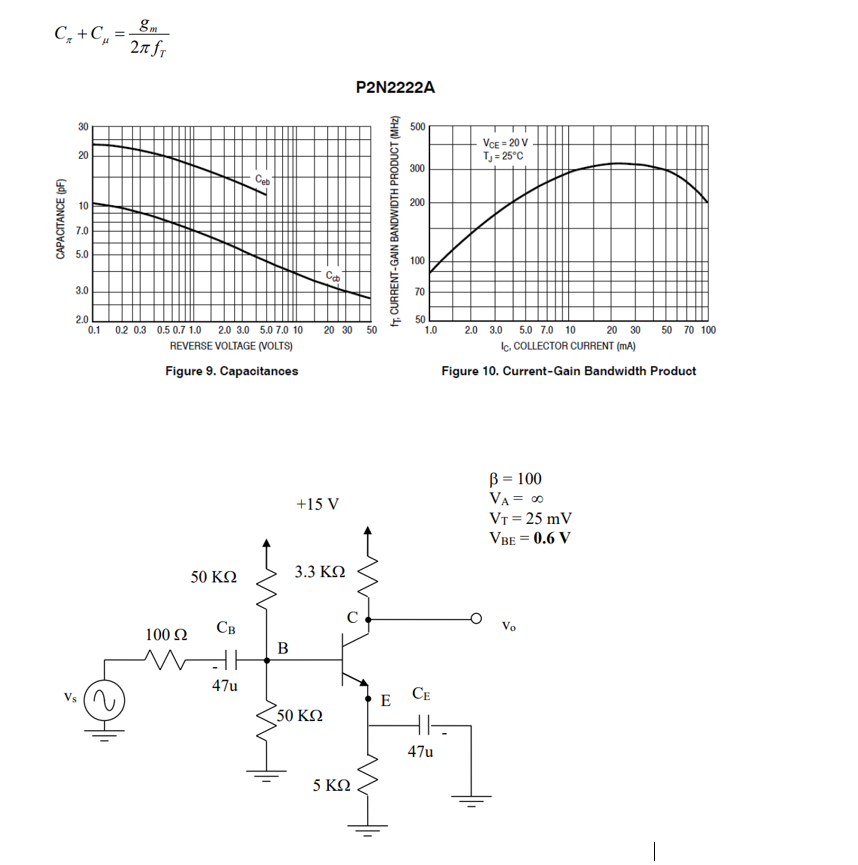 Estimate the lower 3dB frequency using dominant | Chegg.com