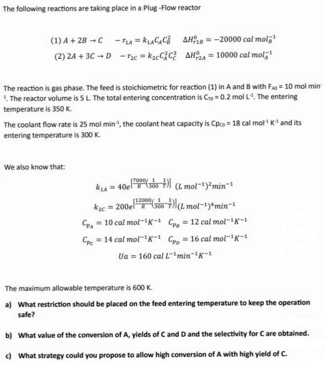 Solved POLYMATH PROBLEM, PLEASE LET ME ﻿KNOW THE POLYMATH | Chegg.com