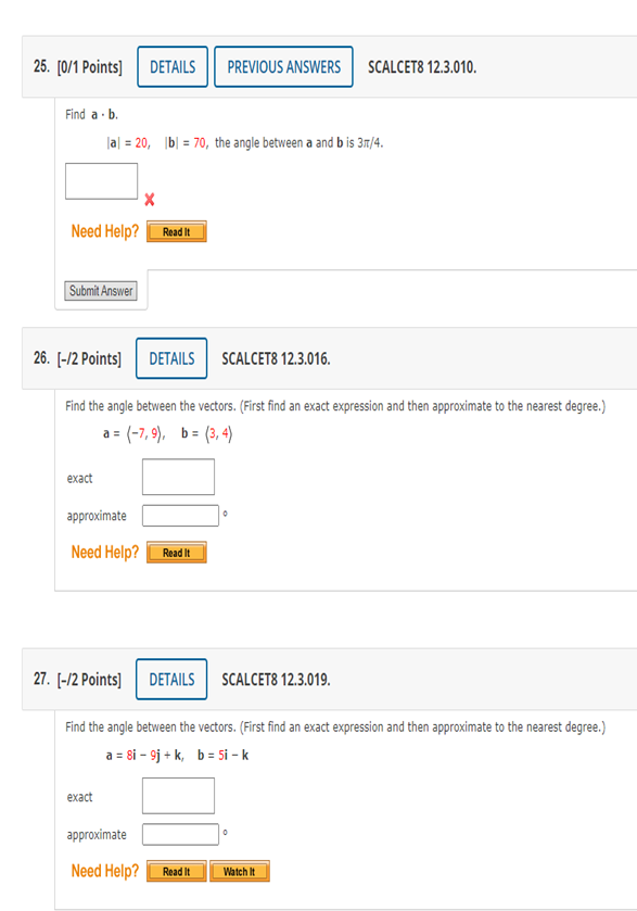 Solved 25. [0/1 Points) DETAILS PREVIOUS ANSWERS SCALCET8 | Chegg.com