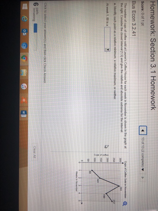 Solved Homework Section 3 1 Homework Score 0 Of 1 Pt Bus