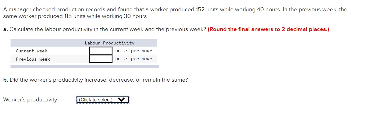 Solved A manager checked production records and found that a | Chegg.com
