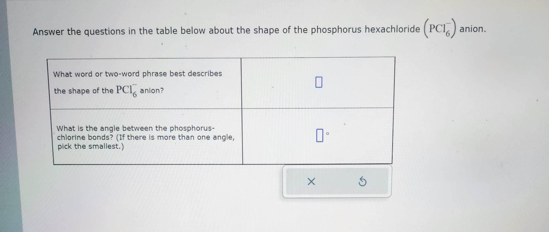 Solved Answer the questions in the table below about the | Chegg.com