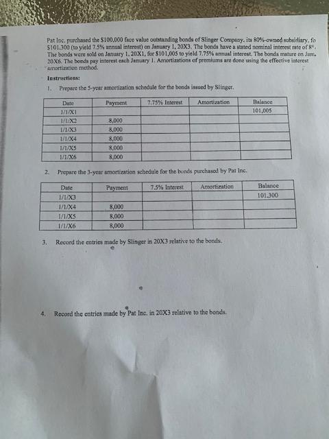 Pleas Help Me With This Please Do In Excel Pat