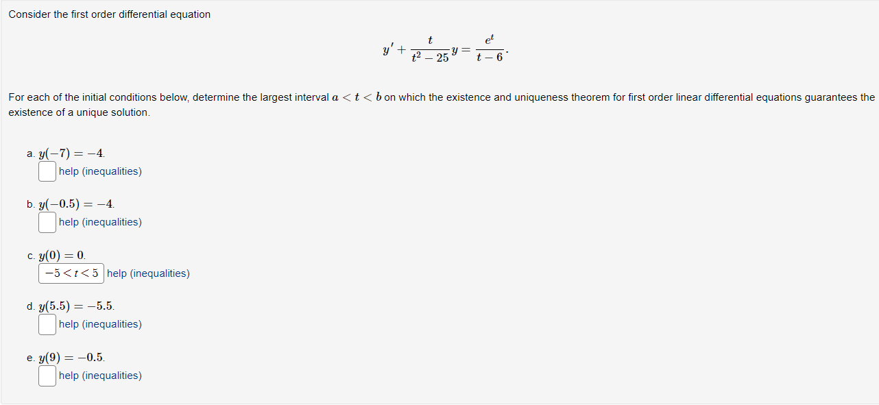 [Solved]: Consider the first order differential equation y+
