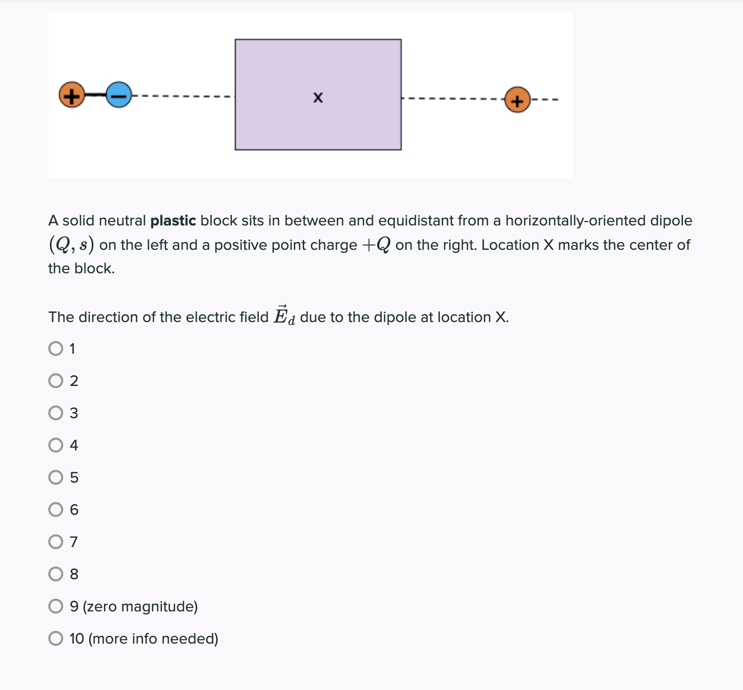 Using the numbered directions shown by the rosette, | Chegg.com