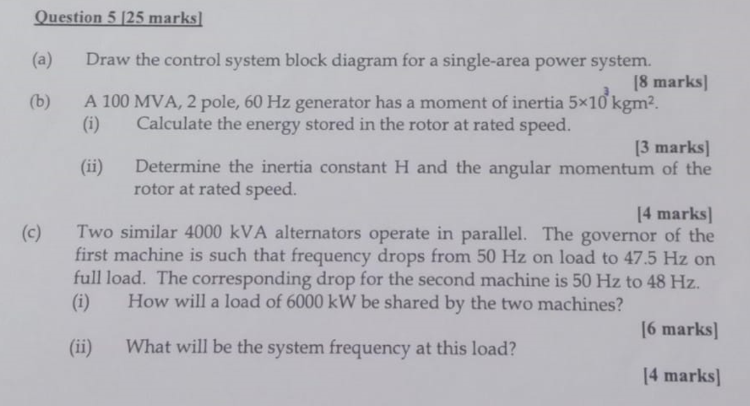 Solved (a) Draw the control system block diagram for a | Chegg.com