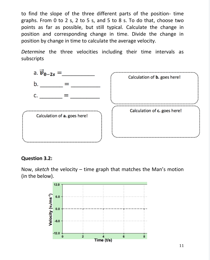 Solved Activity 3: Extract velocity from position-time graph | Chegg.com