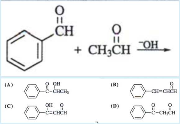 Solved (A) (C) O CH O OH -C-CHCH3 OH O 11 -C=CHCH O + CH3CH | Chegg.com