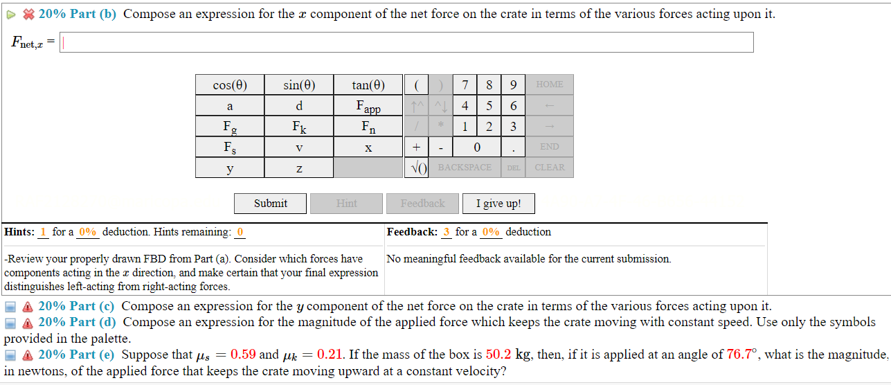 Solved (7\%) Problem 11: A student of university physics is | Chegg.com