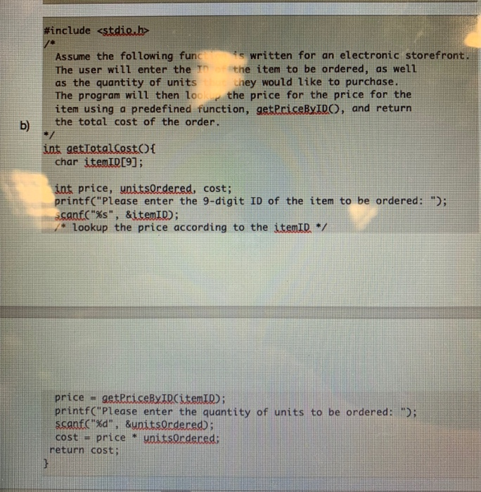 Solved #include s written for an electronic storefront. | Chegg.com