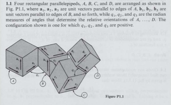 Solved 1.1 Four rectangular parallelepipeds, A, B, C, and D, | Chegg.com