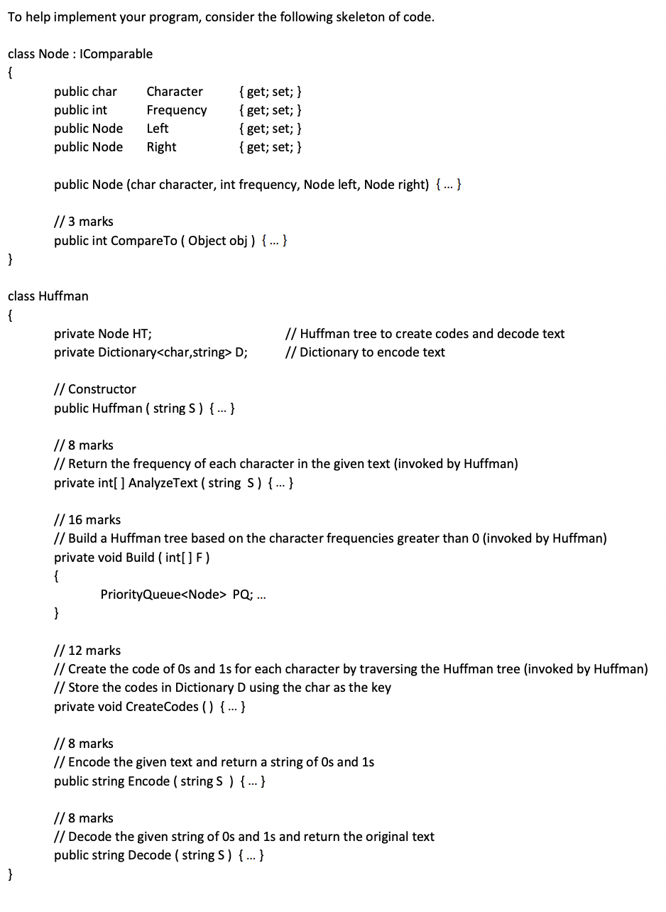 Background In 1952, David Huffman published a paper | Chegg.com