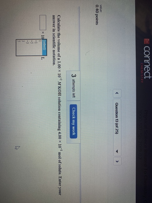 Solved Question 12 (of 25) 10 points 3 attempts left C Check | Chegg.com