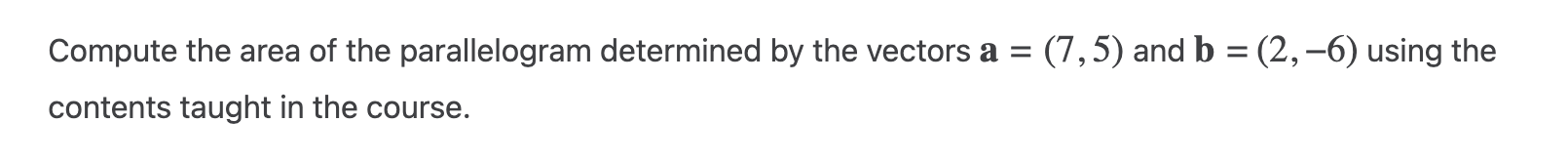 Solved Consider the triangle with vertices in the points | Chegg.com
