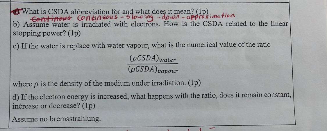 Solved What is CSDA abbreviation for and what does it mean? | Chegg.com