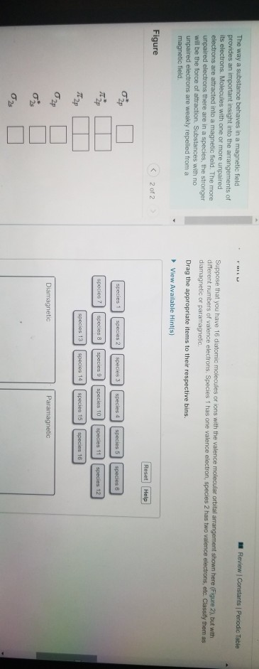 Solved Review Constants Periodic Table The way a substance | Chegg.com