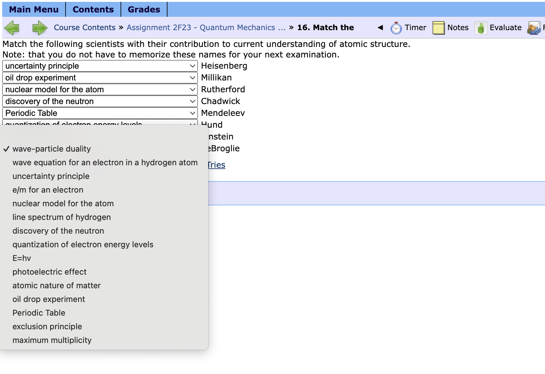 Solved Match the following scientists with their | Chegg.com