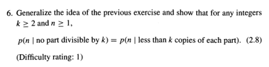 Integer partitions: A bijection for Euler's | Chegg.com