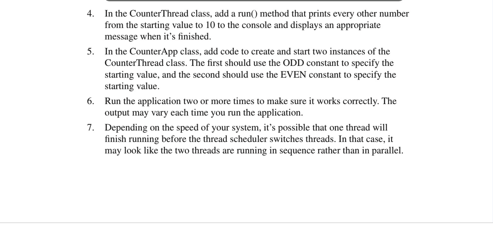 Solved In this exercise, you'll create an application that | Chegg.com