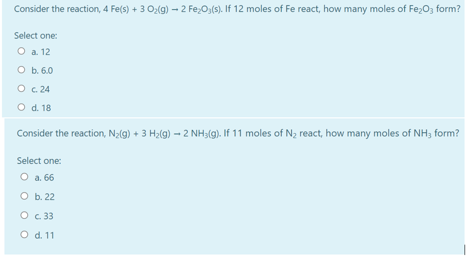 Solved Consider The Reaction 4 Fe S 3 O2 G 2