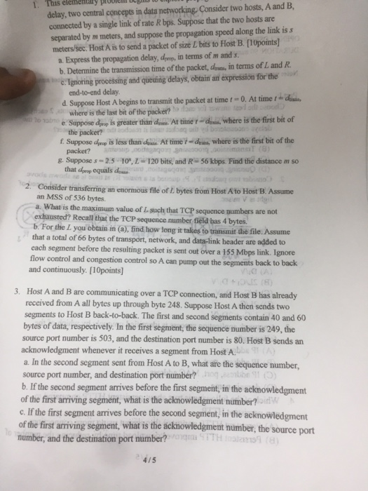 Solved 1. This elementary delay, two central concepts in | Chegg.com