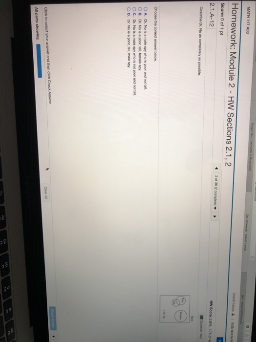 Solved Homework Module 2 Hw Sections 2 1 2 Score 0 Of 1 Pt