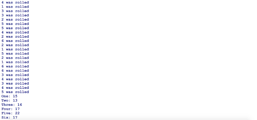 Solved Lab 07 Dice Roll Objective: Write a program that | Chegg.com