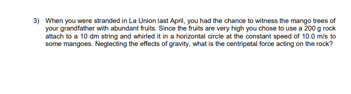 Solved Part II : PROBLEM SOLVING: ILLUSTRATE and SOLVE the | Chegg.com